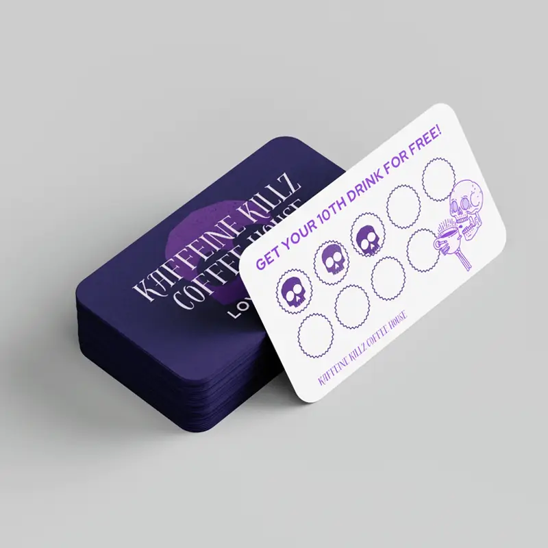 Custom Loyalty & Appointment Cards | Personalised Printing Services | Mixam