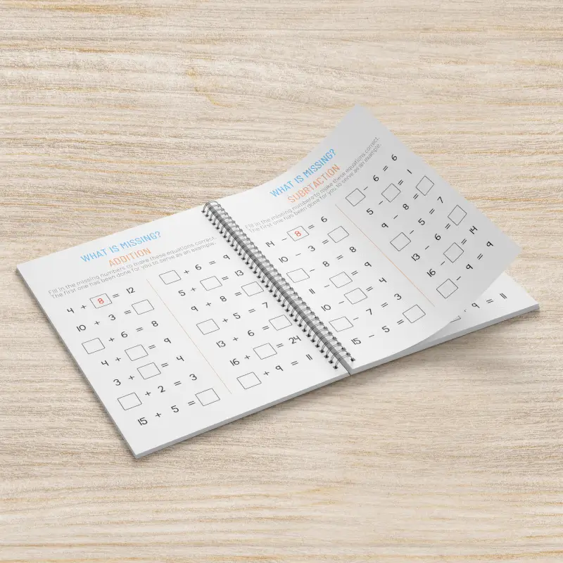 Workbook Printing & Binding | Print Custom Workbooks | Mixam